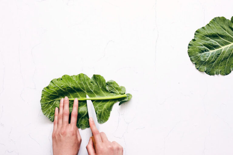 Greek Collard Green Wraps with Tzatziki - Evergreen Kitchen