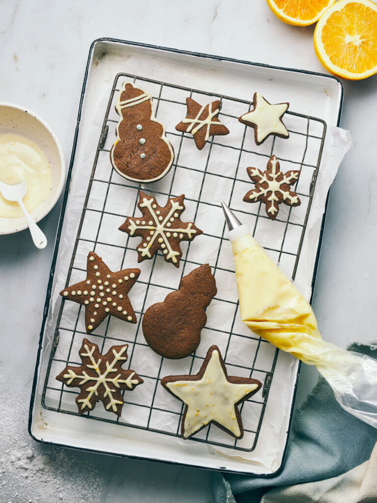 Easy Orange Icing (2 ingredients) - Evergreen Kitchen