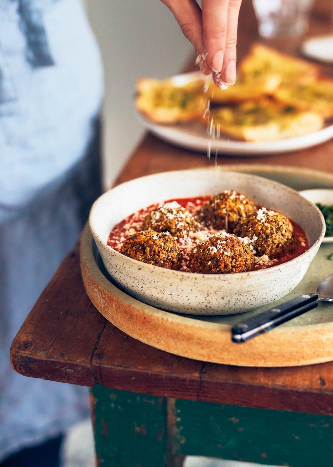 Vegan Meatless Meatballs - Evergreen Kitchen