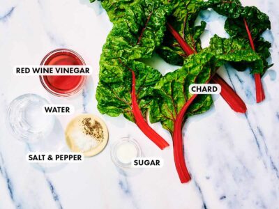 Pickled Swiss Chard Stems - Evergreen Kitchen